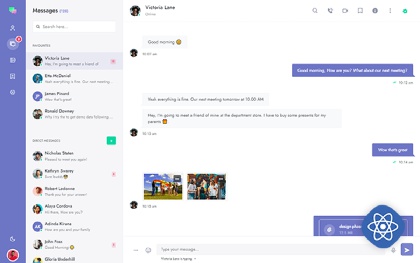 Chat Website Templates - WrapBootstrap