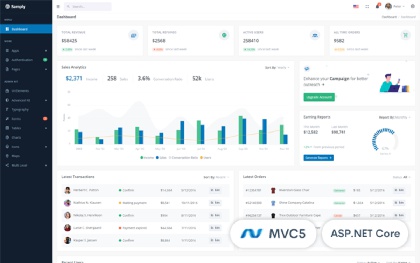 Admin Website Templates - WrapBootstrap