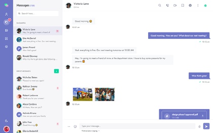 Chat Website Templates - WrapBootstrap